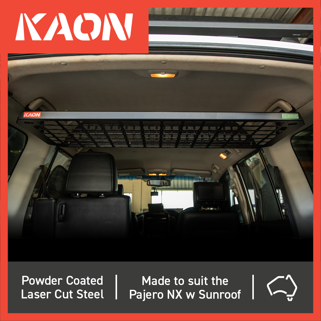 Standalone Rear Roof Shelf to suit Mitsubishi Pajero NX