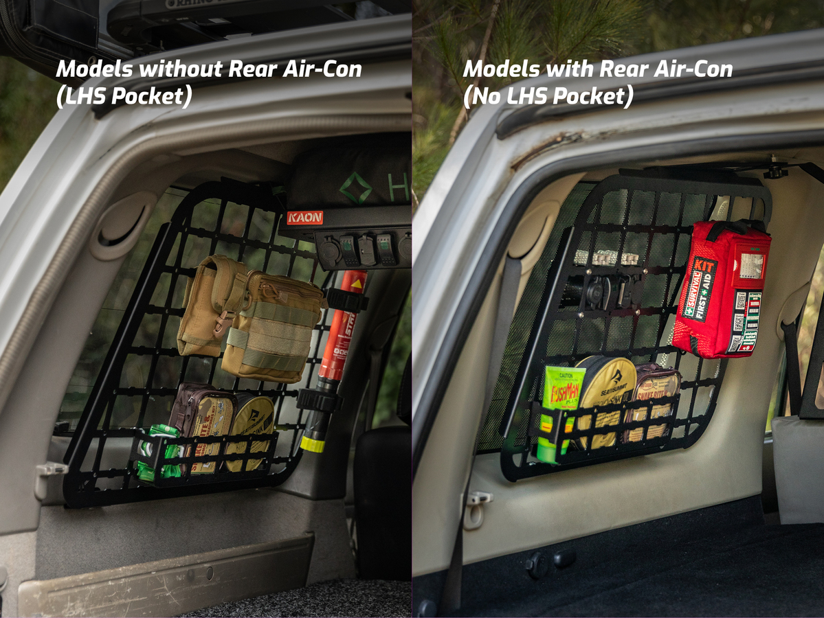 Side Molle Panels to suit Nissan Patrol Y61 GU - KAON