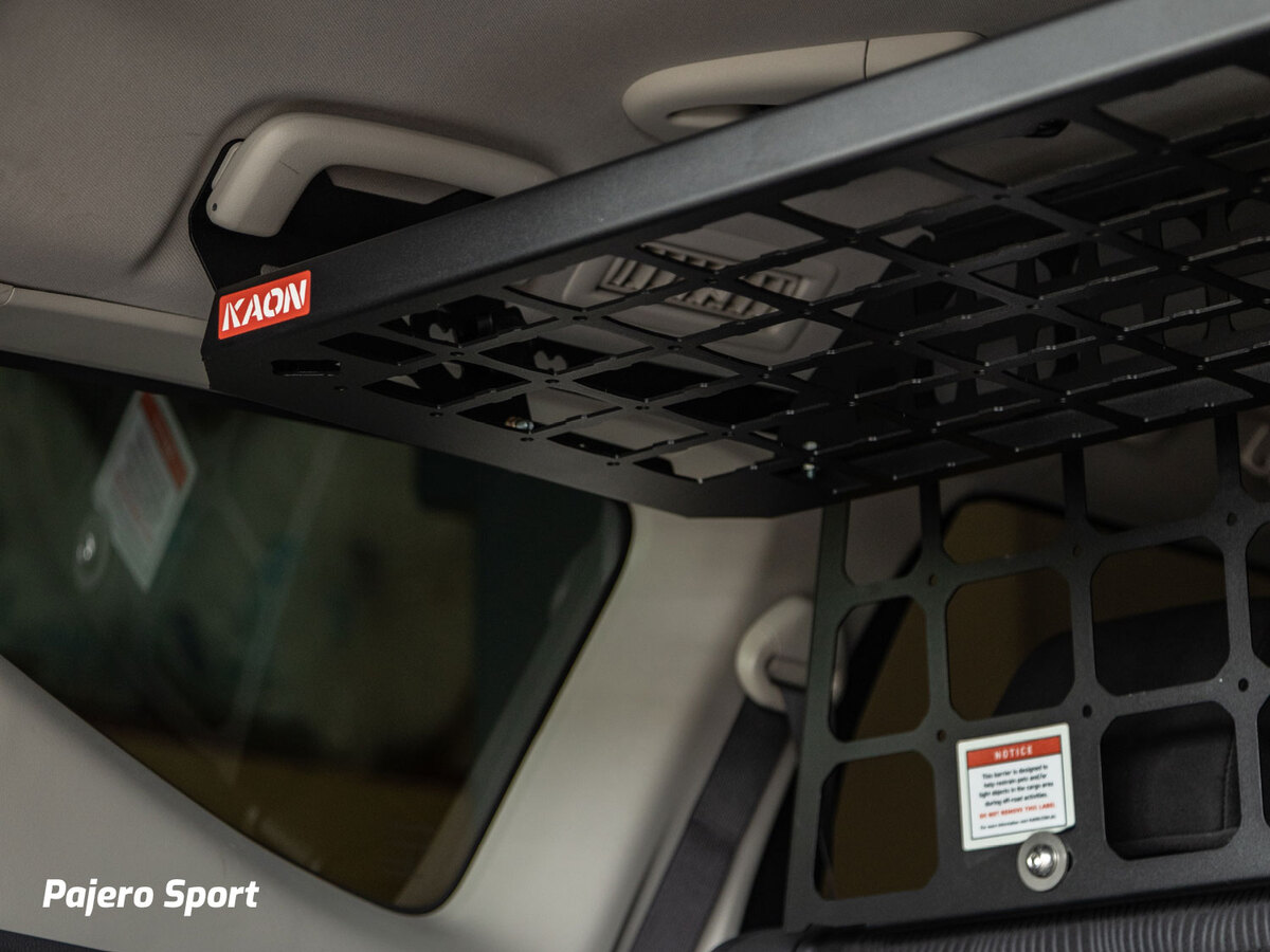 Standalone Rear Roof Shelf to suit Mitsubishi Pajero Sport & Challenger ...