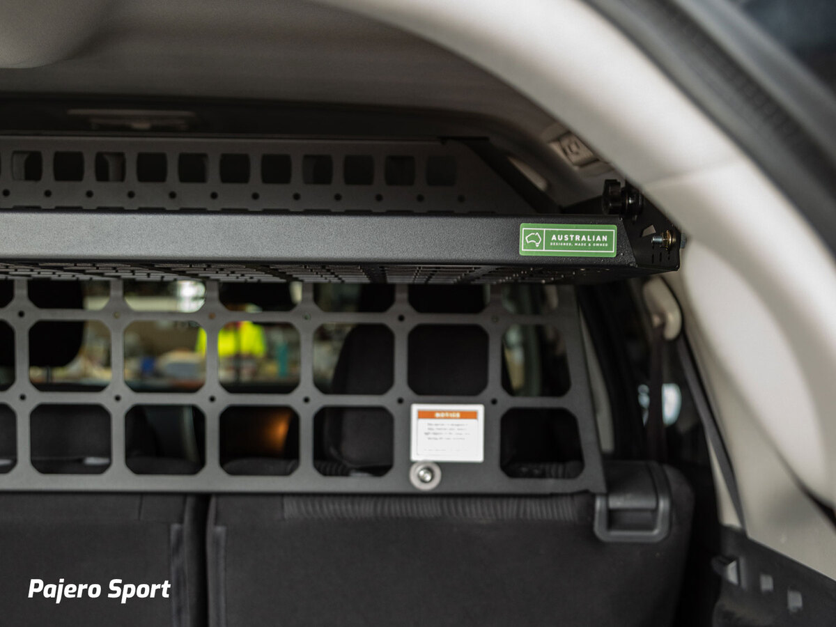 Standalone Rear Roof Shelf to suit Mitsubishi Pajero Sport & Challenger ...