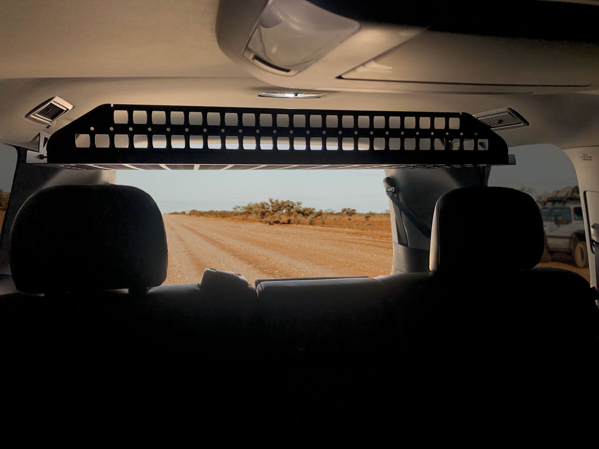 Standalone Rear Roof Shelf to suit Mitsubishi Pajero NX