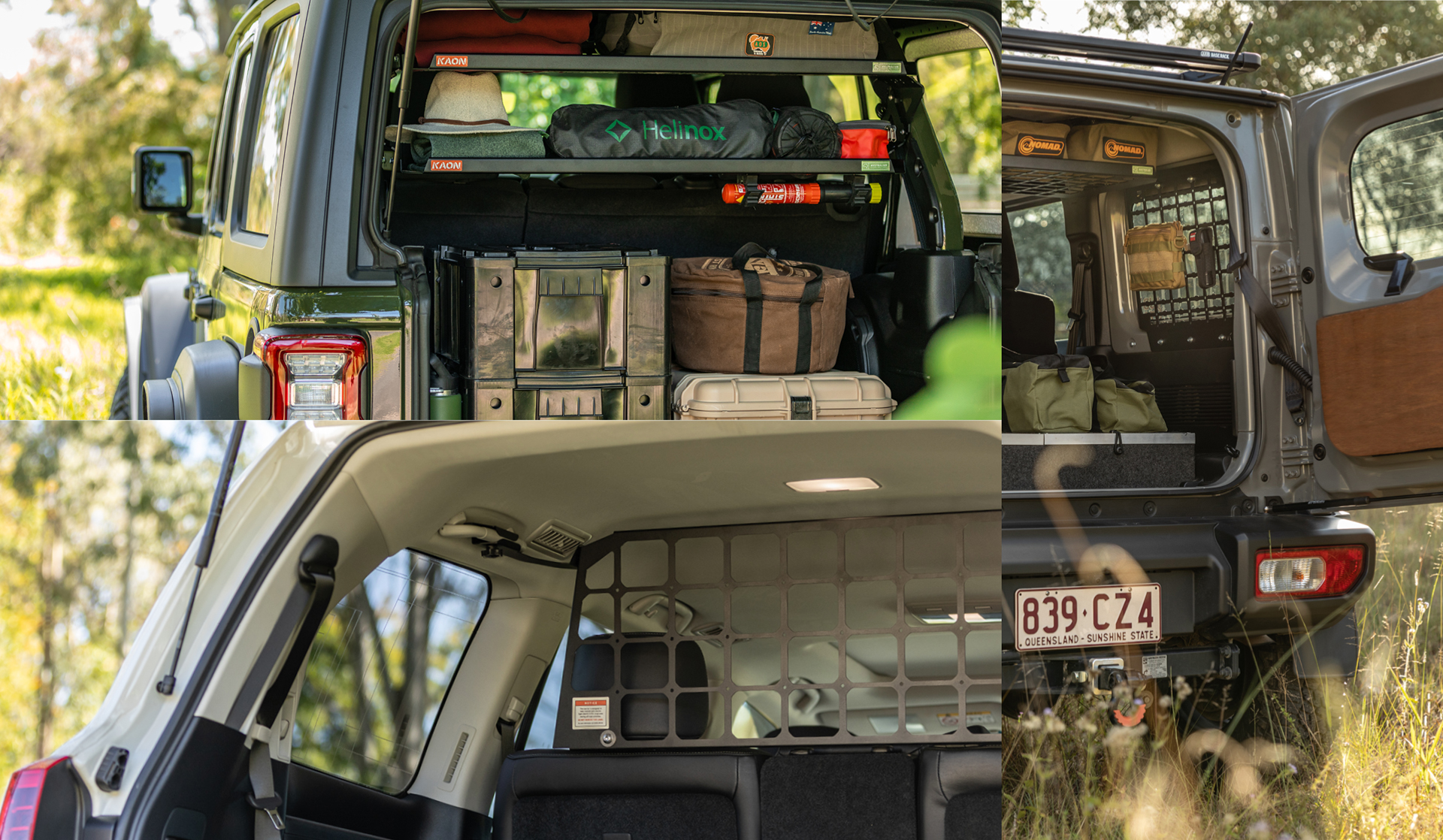 Easy Interior Cargo Storage for your 4x4 | KAON